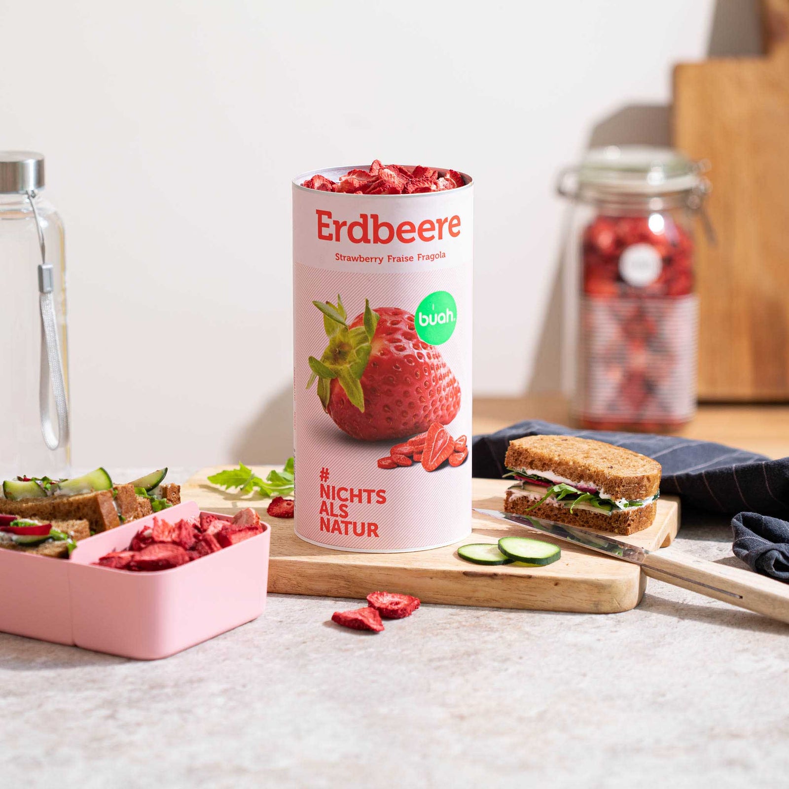 Erdbeer Overnight Oats