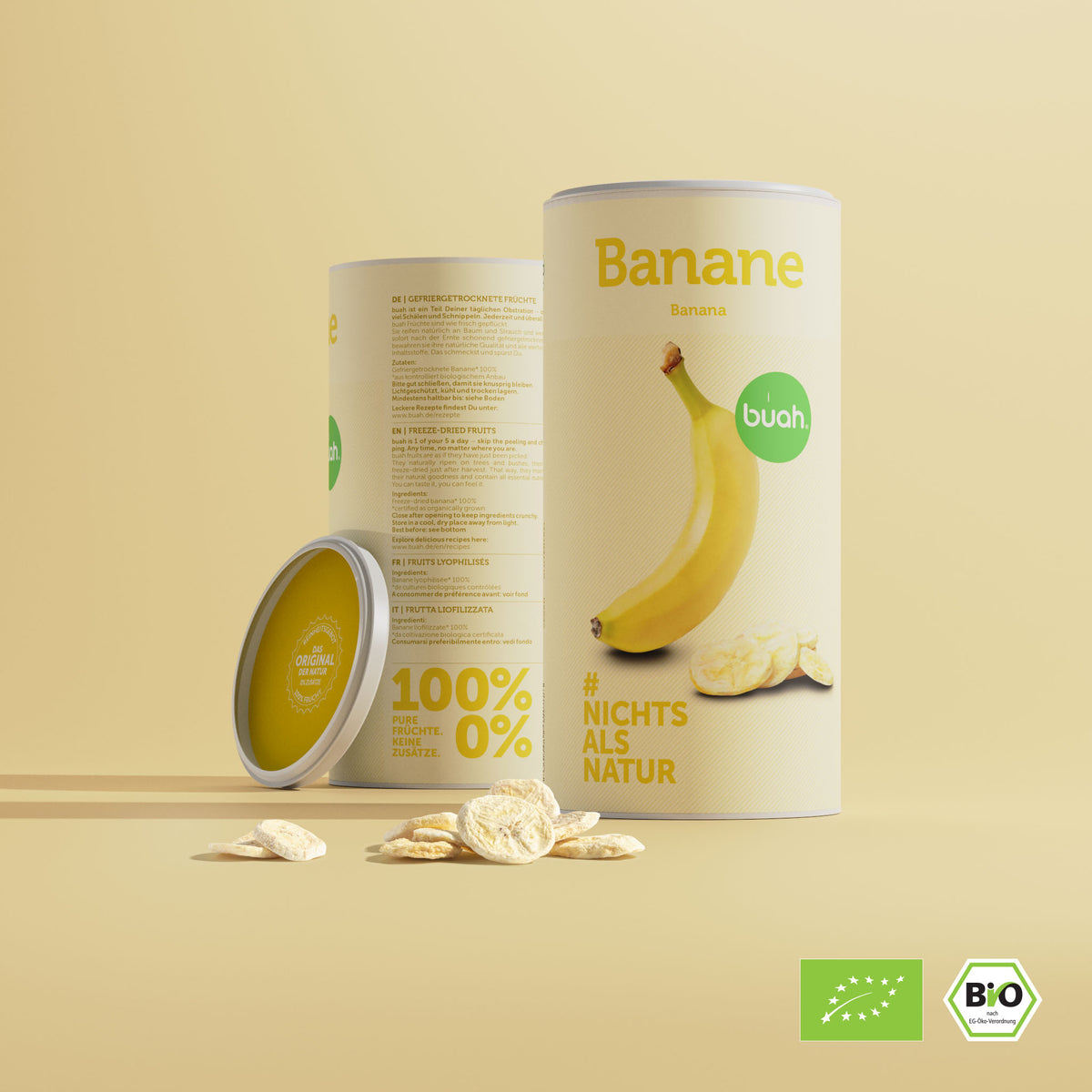 Freeze-dried bananas: the nutritious party snack
